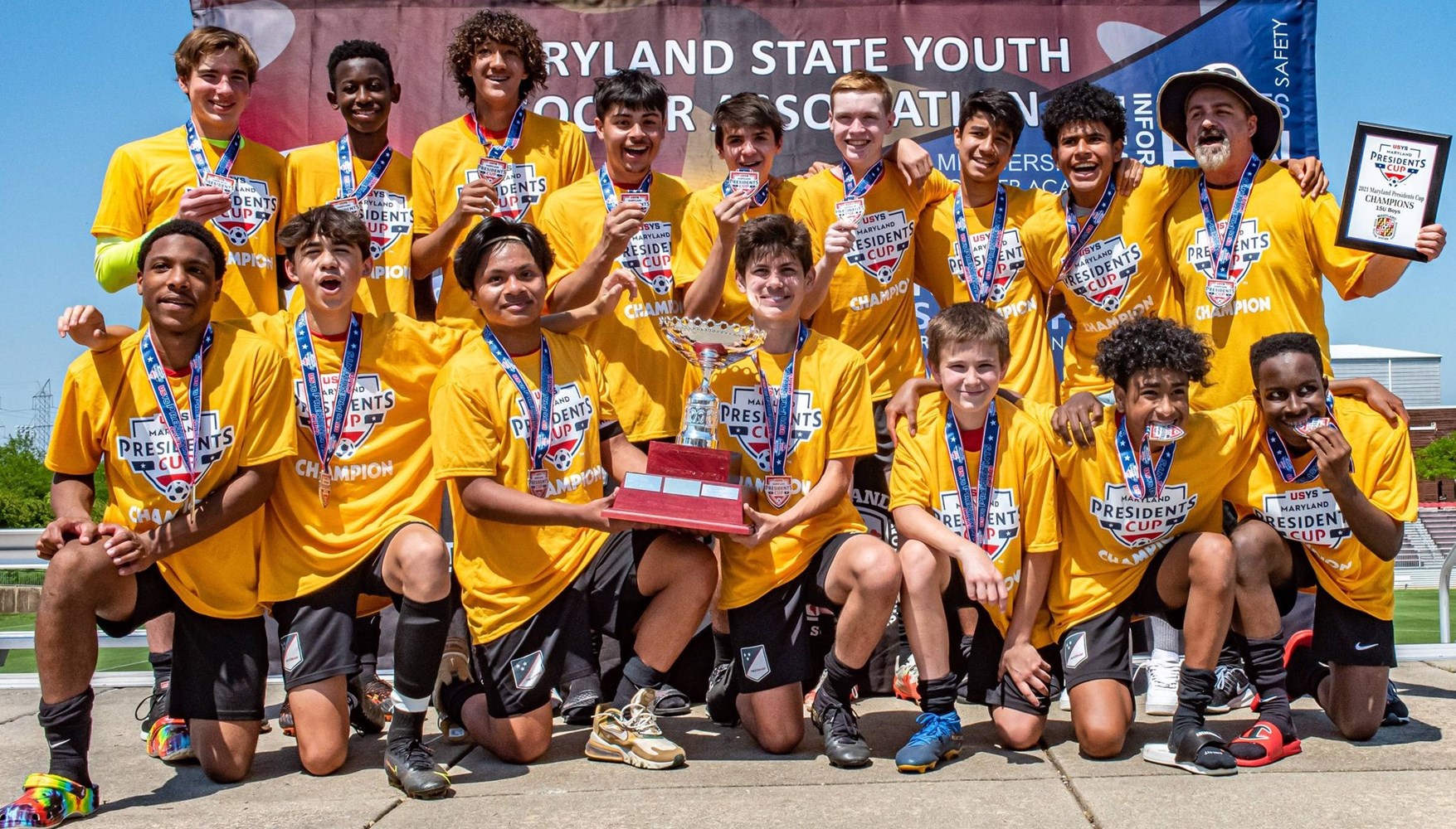 Presidents Cup Champions - USYS Maryland